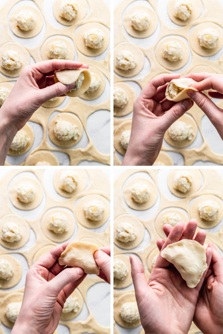 Authentic Polish Pierogi Potato and Cheese (step by step) - NattEats